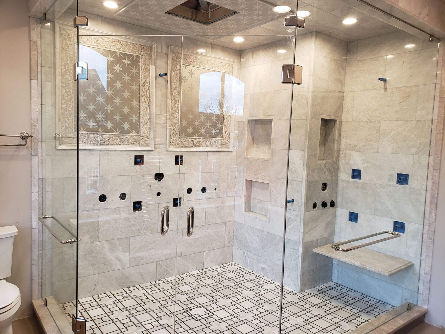 Custom Glass Shower Door Installation in PA & MD | Garrety Home Pros