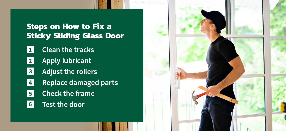 How to Fix a Sliding Glass Door - Garrety Home Pros